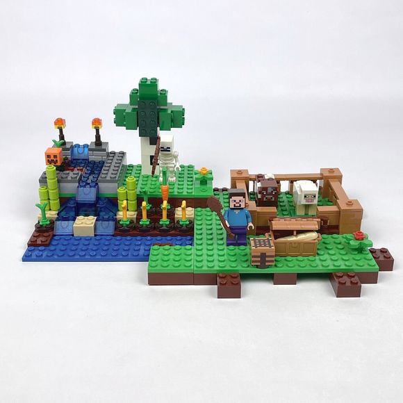 Lego | Toys | Lego Minecraft 2114 The Farm 10 Complete With Figures Box ...